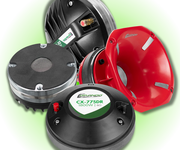 HIGH COMPRESSION DRIVERS – Comando Audio Inc.